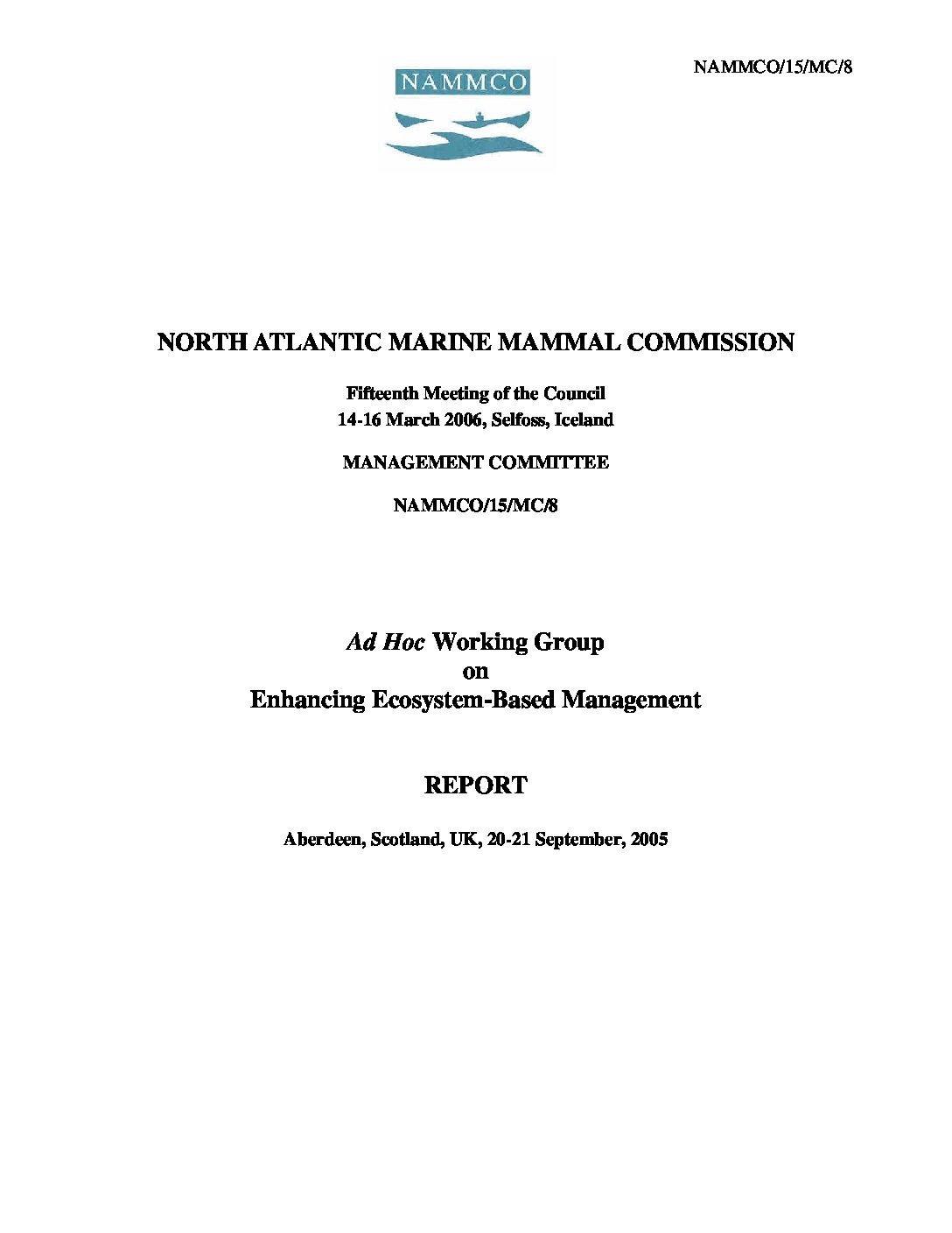 mc-8_nammco-ahwg-ecosystem-report-final - NAMMCO